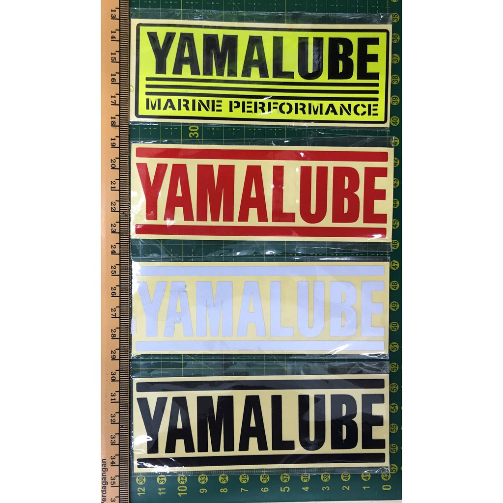 Yamalube Yamaha Stiker Yamaha Sticker | Shopee Malaysia