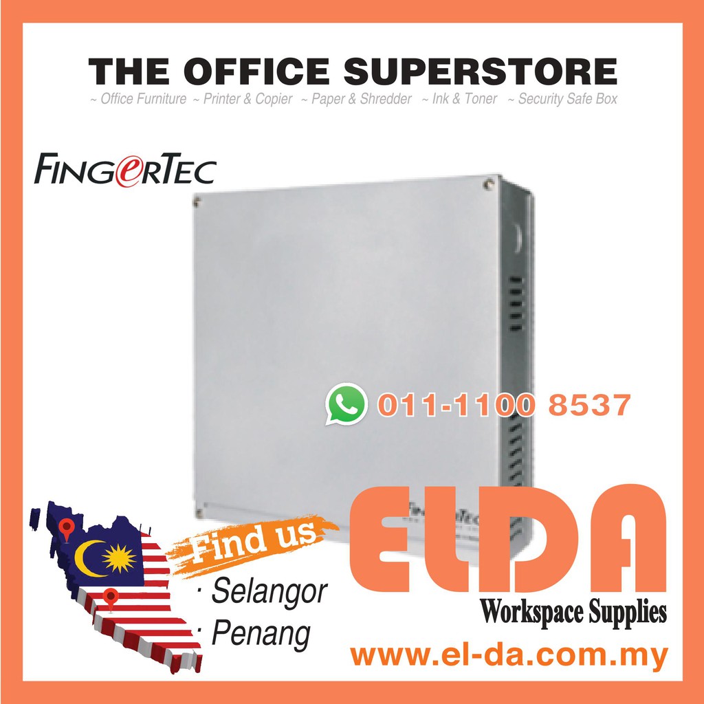 **Perakam Masa** FingerTec DIY Metal Case (Fingerscan Time Attendance ...