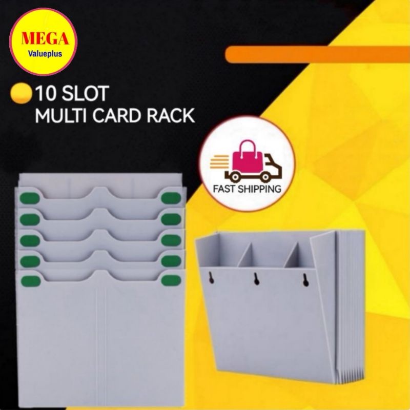 Punch Card Rack / Punch Card Holder / Time Recorder card Rack *10 ...