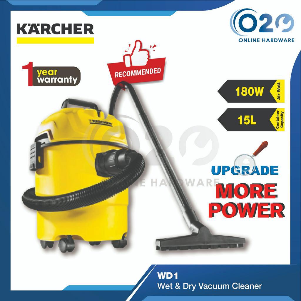 🔥 Karcher Vacuum WD1 3 in 1 Vacuum Cleaner Wet and Dry Vacum Rumah ...