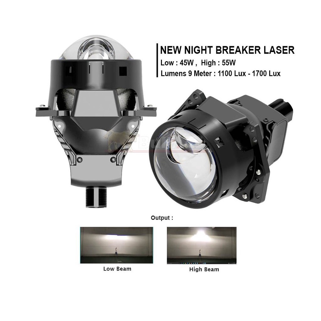 Projector BILED NIGHT BREAKER LASER 3 Inch BRAND UPS I BILED LASER ...