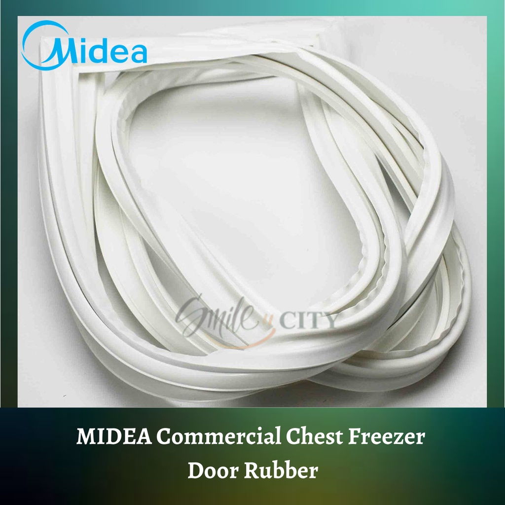 MIDEA FULL SET COMMERCIAL CHEST FREEZER MDRC280FZG01-SG Door Rubber ...