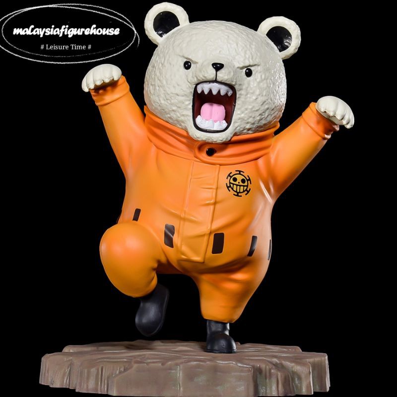 🔥READY STOCK🔥ONE PIECE BIG BEPO CUTE BEARS ANGRY BEPO COPY RESIN FIGURE ...
