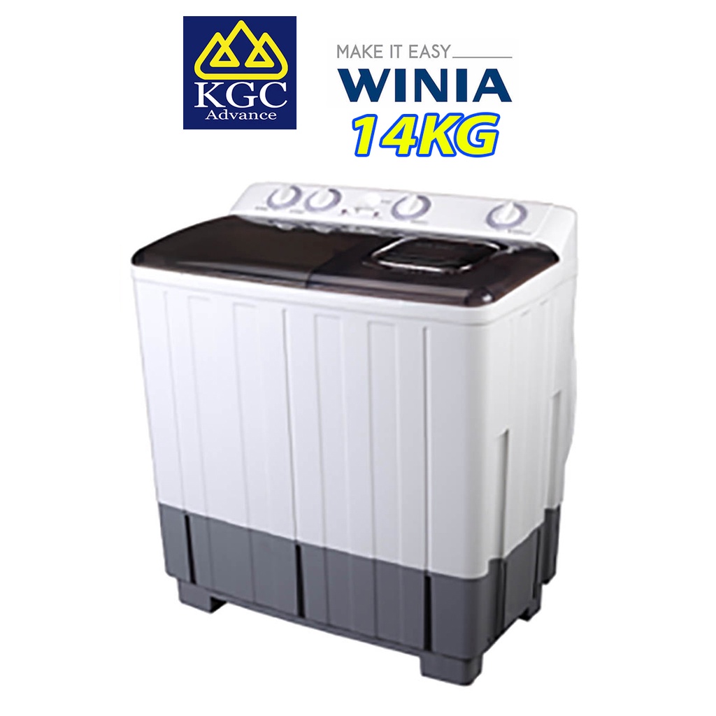Daewoo Washer Semi Auto Washing Machine (14kg) DW-1400BT | Shopee Malaysia