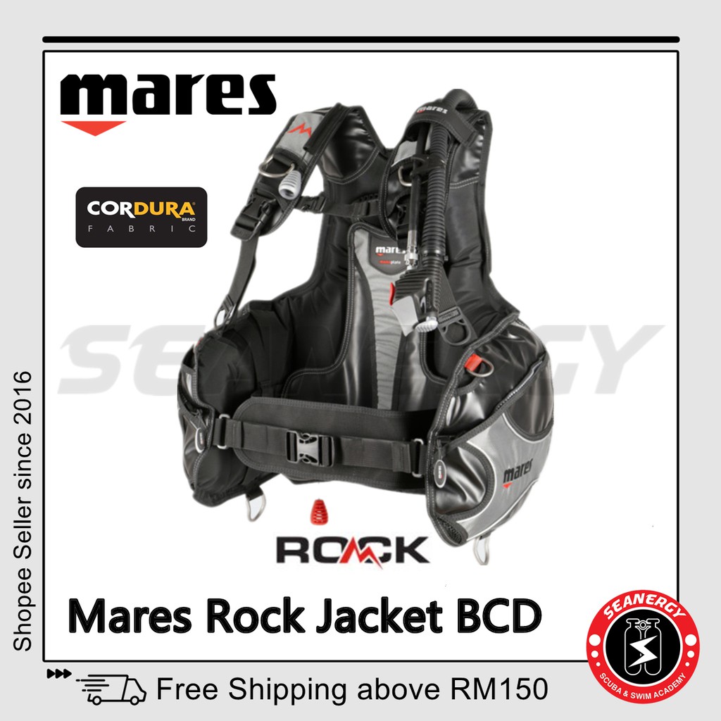 Mares Rock BCD BC Buoyancy Control Device Buoyancy Compensator Jacket ...