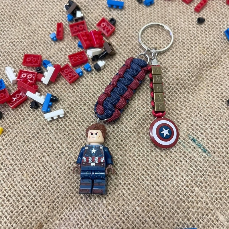 Paracord Keychain Lego Minifigure | Shopee Malaysia