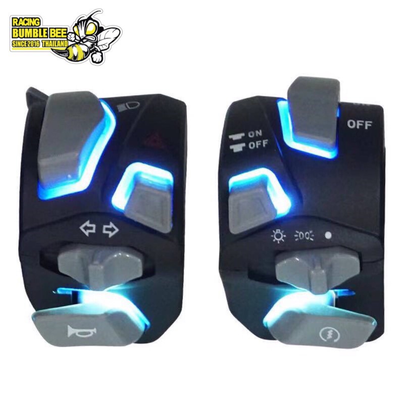 Domino Switch Honda Click v2/NMAX with lighting Universal | Shopee Malaysia