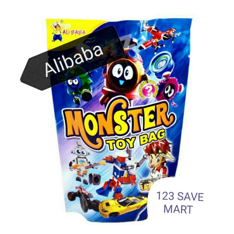 ALIBABA TOY BAG ,AMAZING,ULTRA,MONSTER,NICE,ADVENTURE | Shopee Malaysia