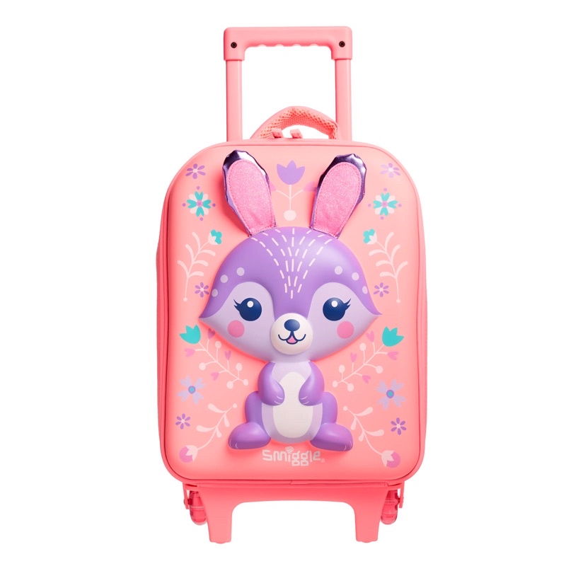 Authentic Smiggle 🌸 Kids Luggage Trolley | Shopee Malaysia
