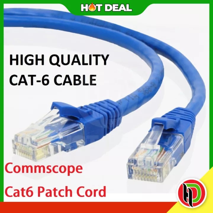 Custom Made Commscope Cat6 Patch Cord Data Cable - Commscope Cat 6 ...