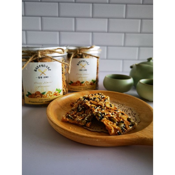 Crispy Almond Florentines 杏仁南瓜子脆片 【CNY COOKIES】 | Shopee Malaysia