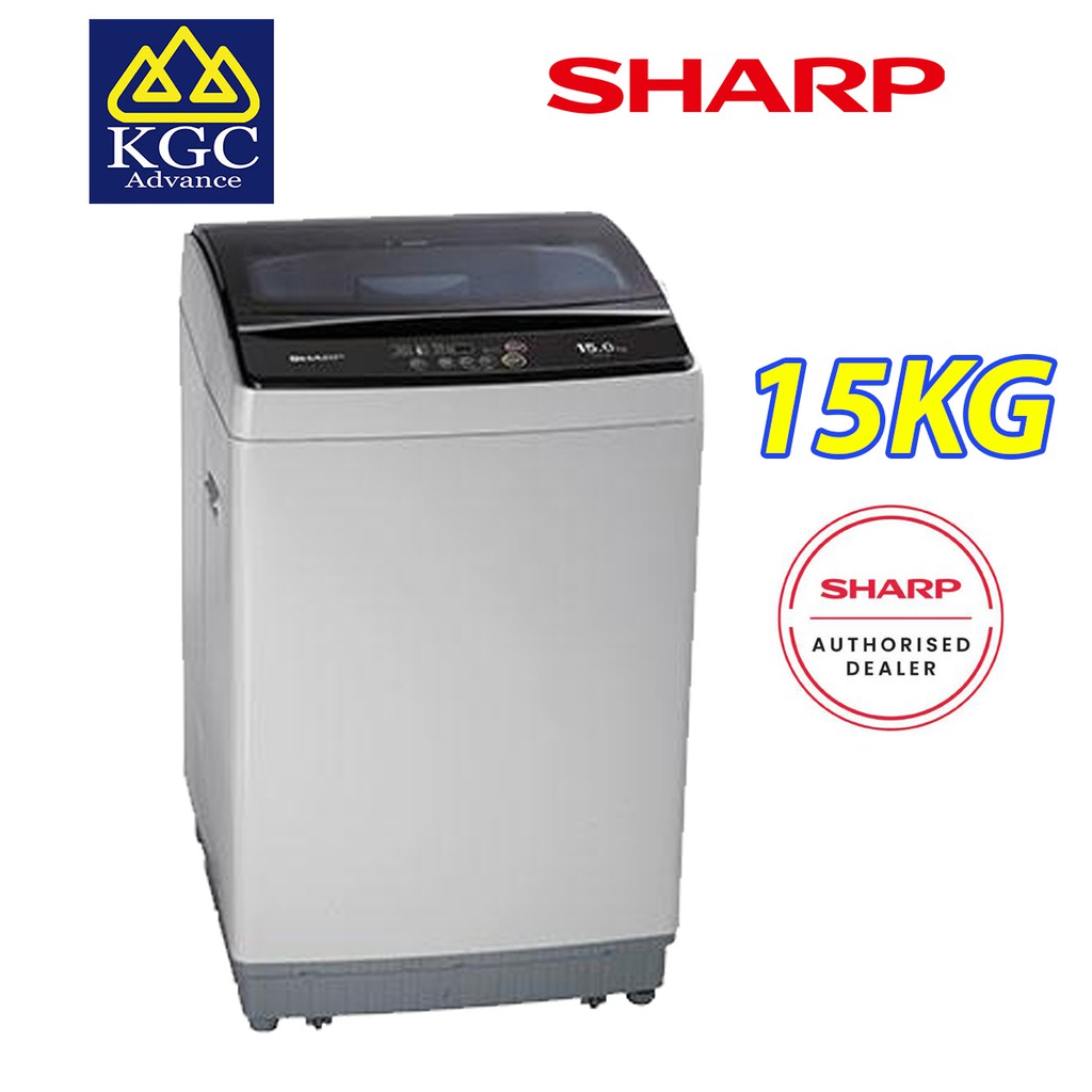 Sharp Top Load Full Auto Washing Machine (15kg) ESX156 | Shopee Malaysia