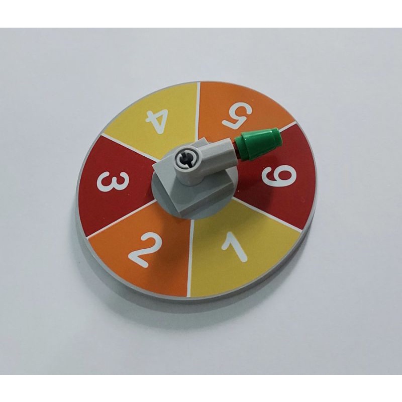 Lego Parts 6177pb014 Board Game Number Spinner | Shopee Malaysia