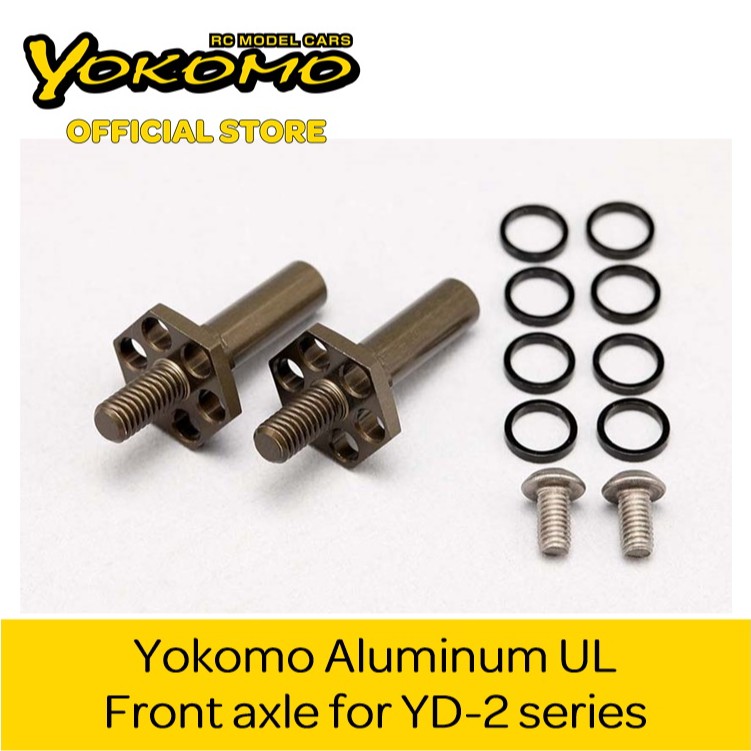 Yokomo Aluminum UL Front axle for YD-2 series (Y2-010FHA) | Shopee Malaysia