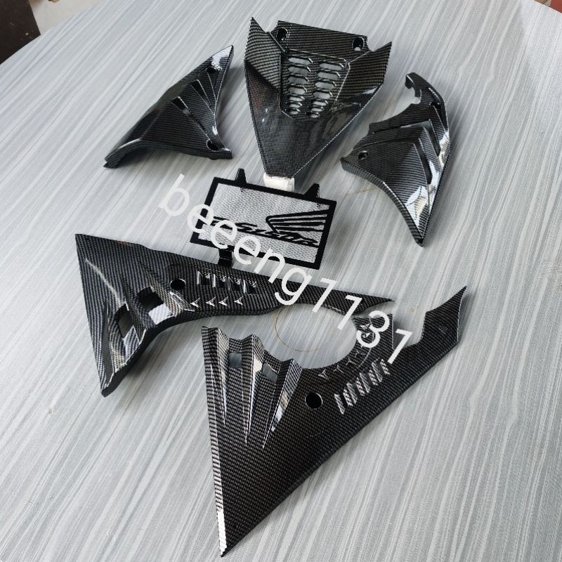 🔥RS150 set Package 4 in 1-V1/V2🔥Bellypat Carbon+Engine cover carbon ...