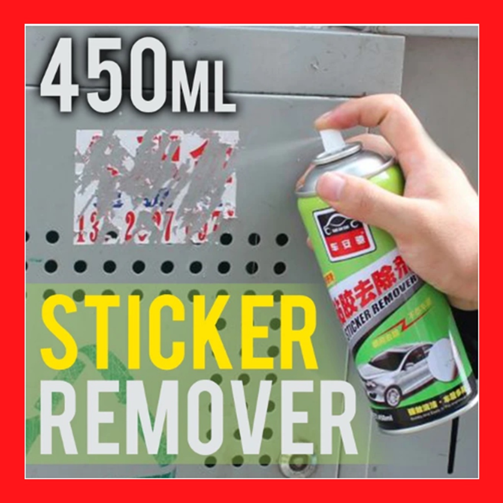 450ml Sticker Remover Cleaning Agent Spray Can -(RERADY STOCK) | Shopee ...