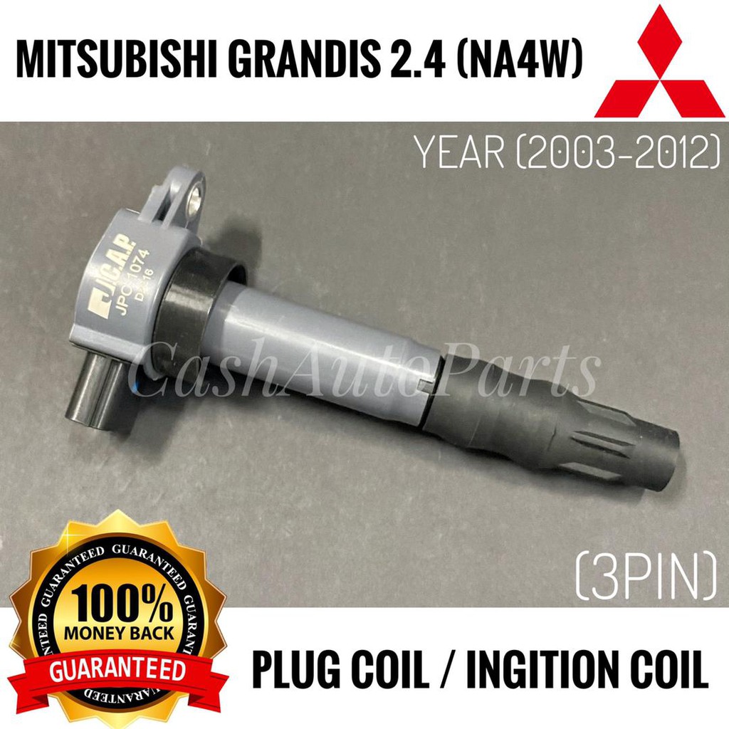 MITSUBISHI GRANDIS 2.4 NA4W IGNITION COIL PLUG COIL ORIGINAL JCAP READY ...