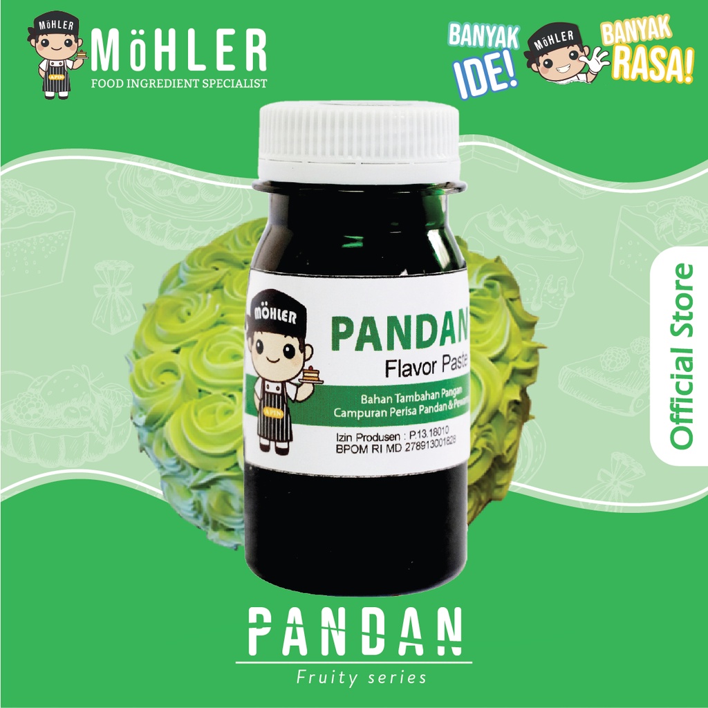 Distribute by MoHLER Malaysia - Pandan Flavour Emulco Paste [READY ...