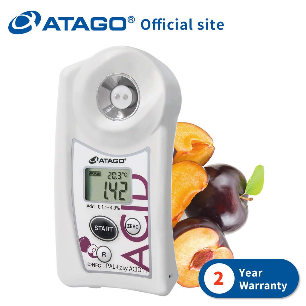 ATAGO Pocket Acidity Meter (Plam) PAL-Easy ACID11 Master Kit | Shopee ...