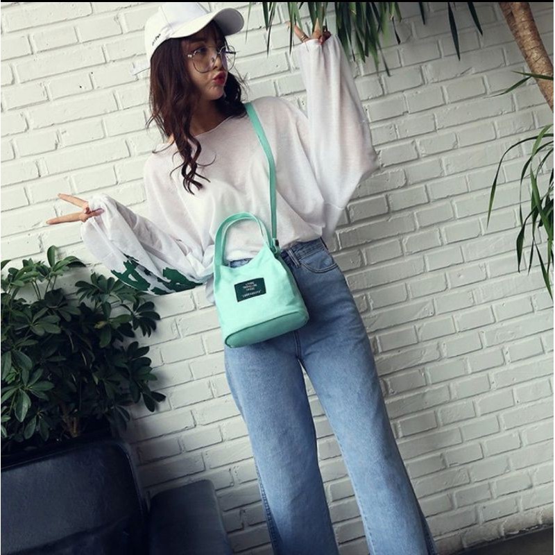 🔥🔥🔥BEG MINI CANVAS SLING BAG🔥🔥🔥 | Shopee Malaysia