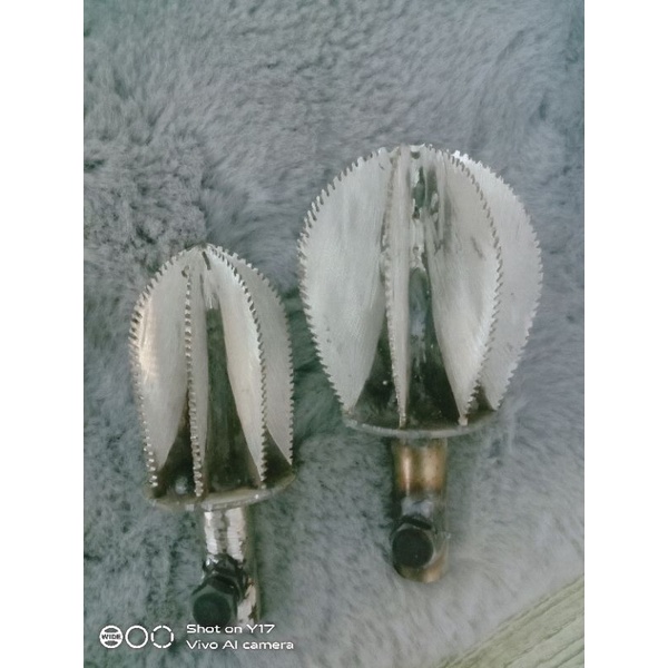 Coconut grater blade Stainless Fit in washing machine motor | Shopee ...