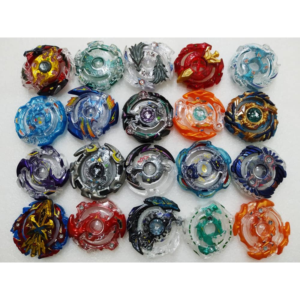 Preloved Beyblade Burst Original Takara Tomy 20 Layers + 20 Forge Disc ...