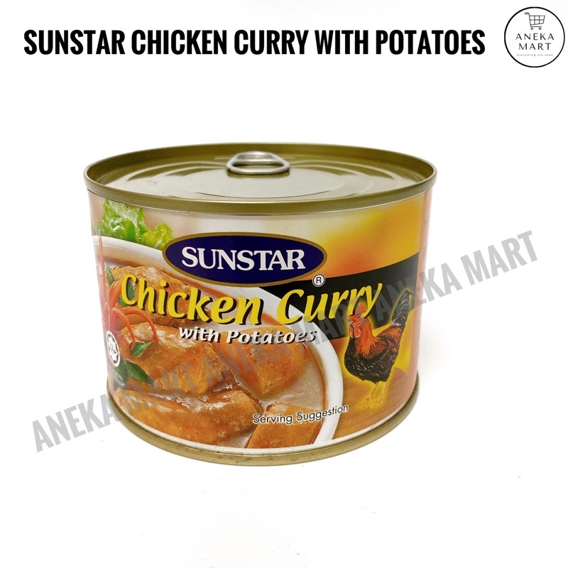 SUNSTAR Tin Kari Ayam/ Canned Chicken Curry with Potatoes【435g ...