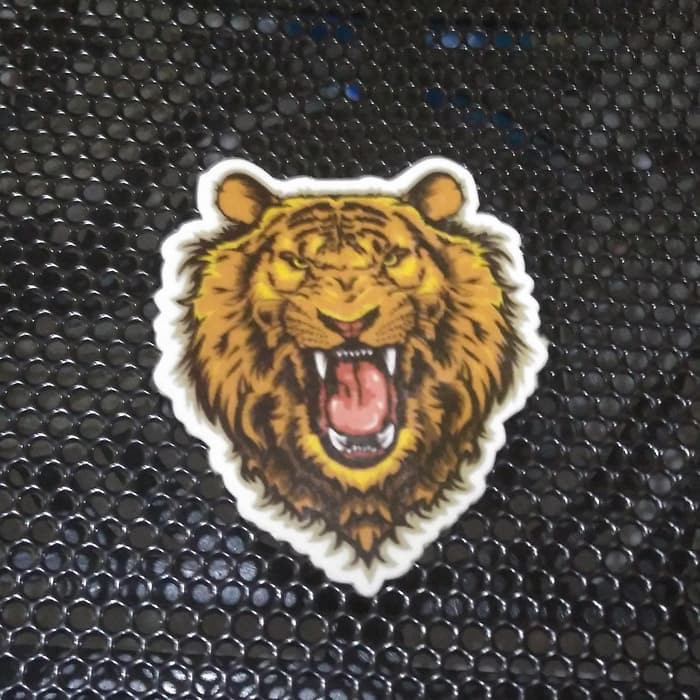 Tiger Roar Waterproof Vinyl Decal Sticker | Shopee Malaysia