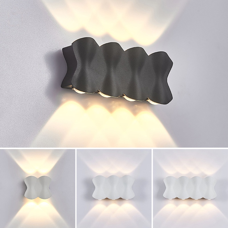 IP65 LED Wall Lamp Outdoor Waterproof Garden Lighting Aluminum Indoor ...