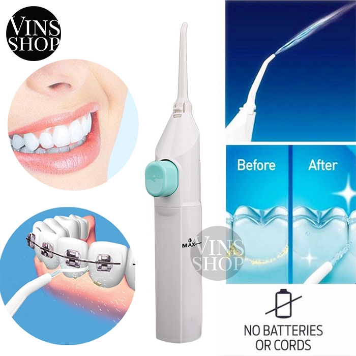 VINS Power Floss Portable Cordless Dental Water Jet Tooth Flosser Oral ...