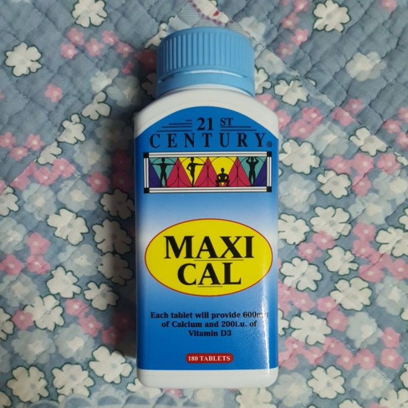 21st Century Maxi Cal Tablets 180s (Expiry Date:01/2027) | Shopee Malaysia