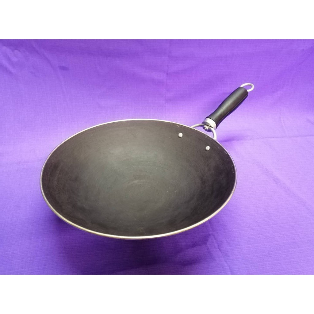 Traditional Real Cast Iron Wok Mother Wok Chinese Cooking Wok With ...