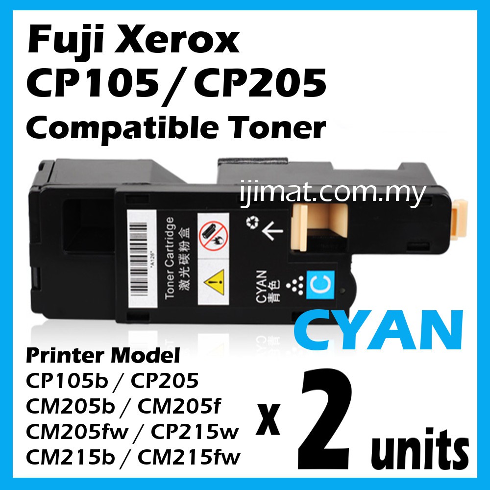 (B/C/M/Y) Fuji Xerox Compatible Colour Laser Toner CM205b CM205f ...