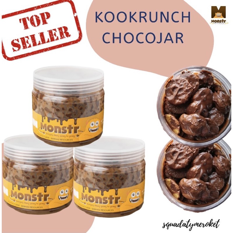 chocojar cookies sedap Kookrunch Mini Monstr clearance stock | Shopee ...