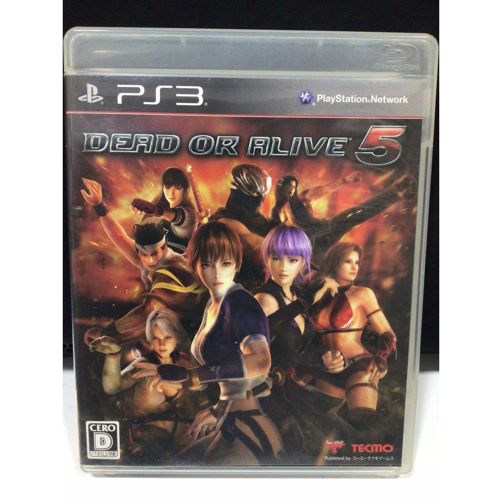 Original Disc [PS3] Dead or Alive 5 (Japan) (BLJM-60513) DOA | Shopee ...