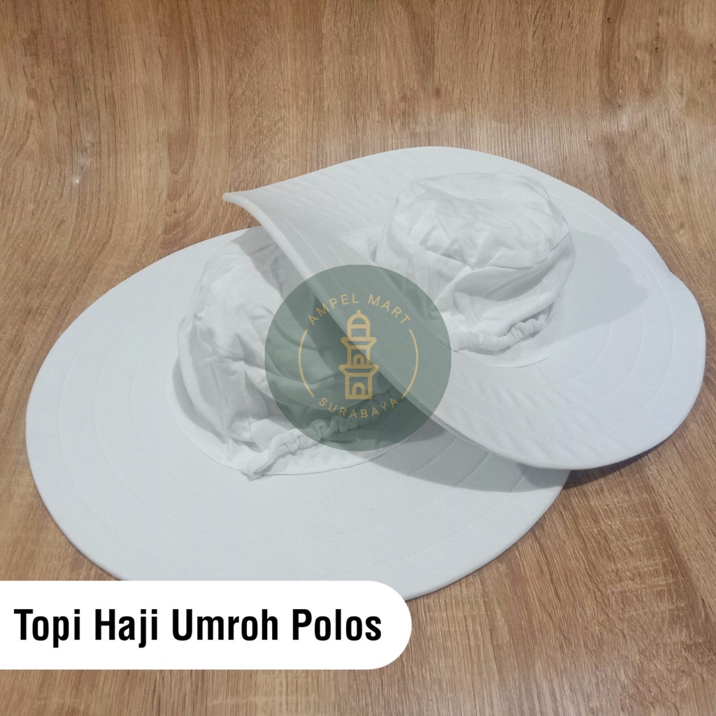 PUTIH HAJJ & Umrah Hats Screen Printed Hajj Umrah Indonesia Muslimah ...