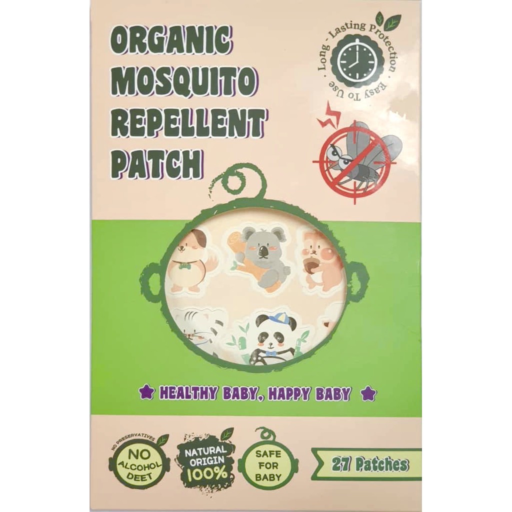 ORGANIC MOSQUITO REPELLENT PATCH KOREA | Shopee Malaysia