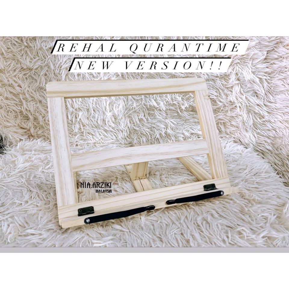 NEW REHAL QURANTIME / REHAL MEJA / REHAL KAYU DENGAN KOTAK!! | Shopee ...