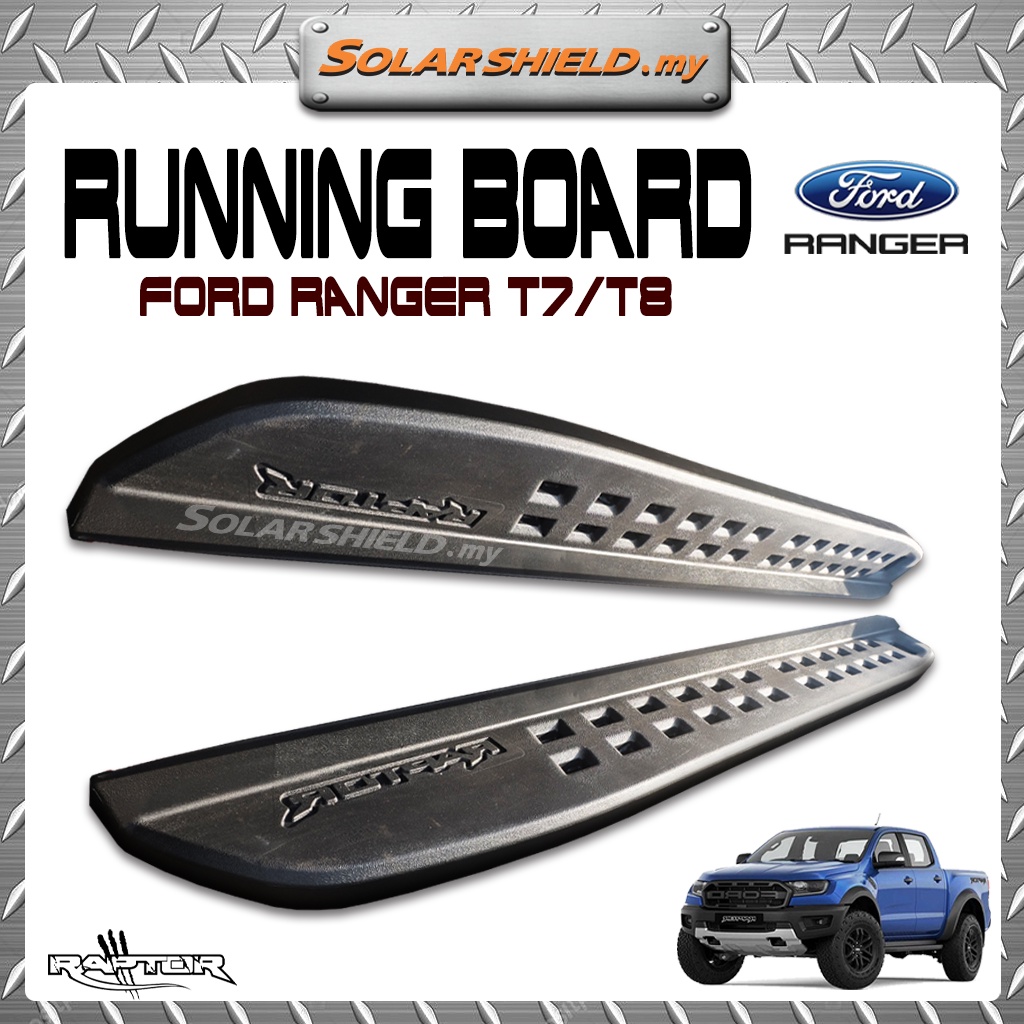 Ford Ranger T6 T7 T8 Raptor ABS Steel Running Board Side Step 4X4 Side ...