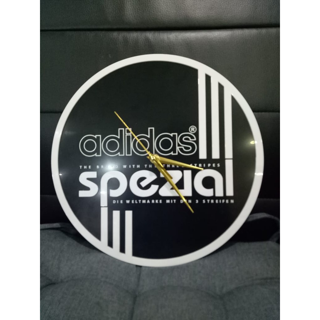 Wall Clock ADIDAS / FANS ADIDAS Wall Clock /Jam Dinding ADIDAS LOGO ...
