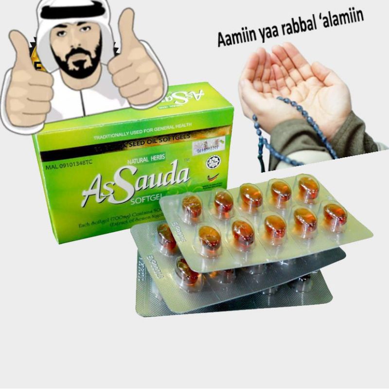 As Sauda Softgel (30 Black Sed Oil Softgel) | Shopee Malaysia