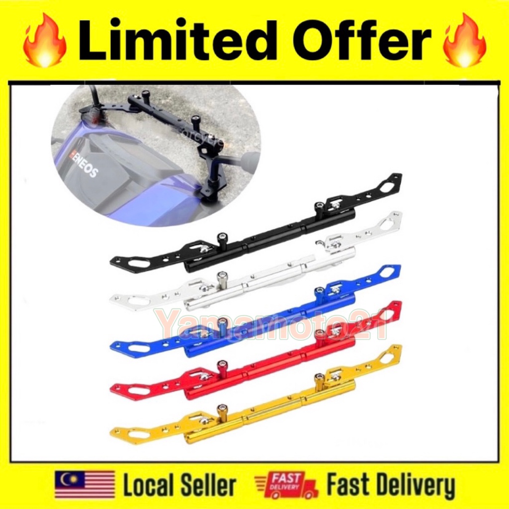 UNIVERSAL Adjustable Handle Lever Cross Bar Alloy Phone Holder Rod ...