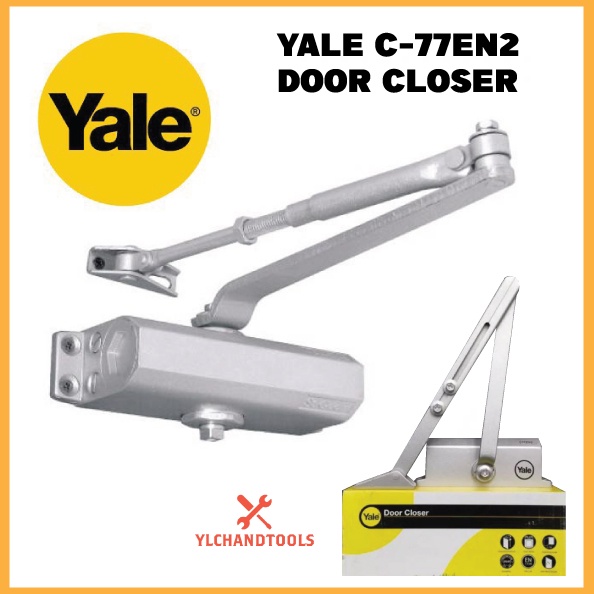 [READY STOCK] YALE Surface Mounted Door Closer (C-77EN2) Fire Rated ...
