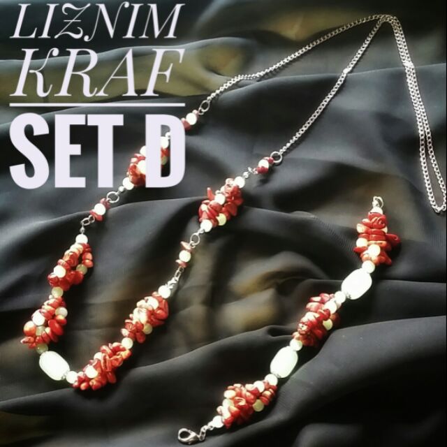 👍 READY STOCK👍LIZNIM HANDMADE RANTAI LEHER & RANTAI TANGAN MUTIARA PEARL NECKLACE & BRACELET ...