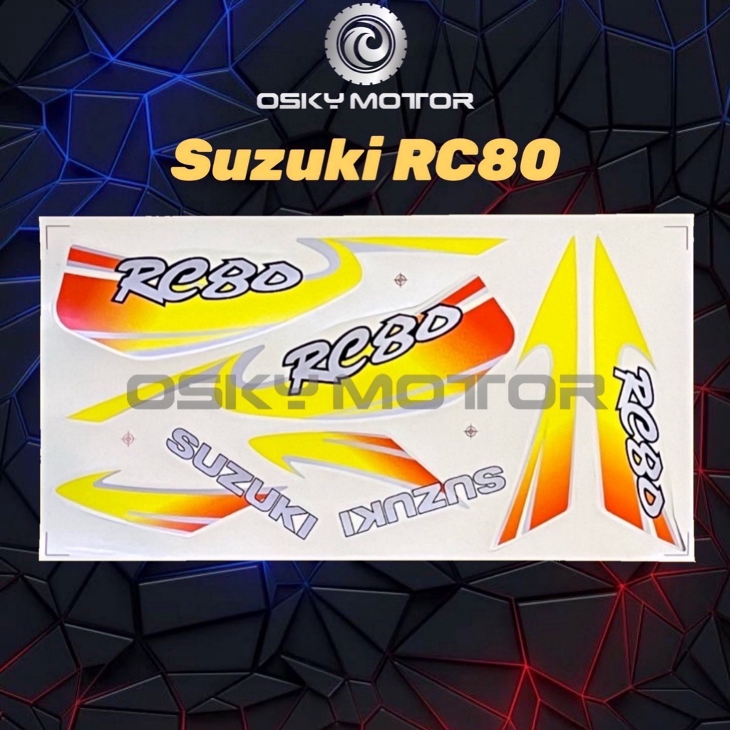 Suzuki RC80 Body Sticker | Shopee Malaysia