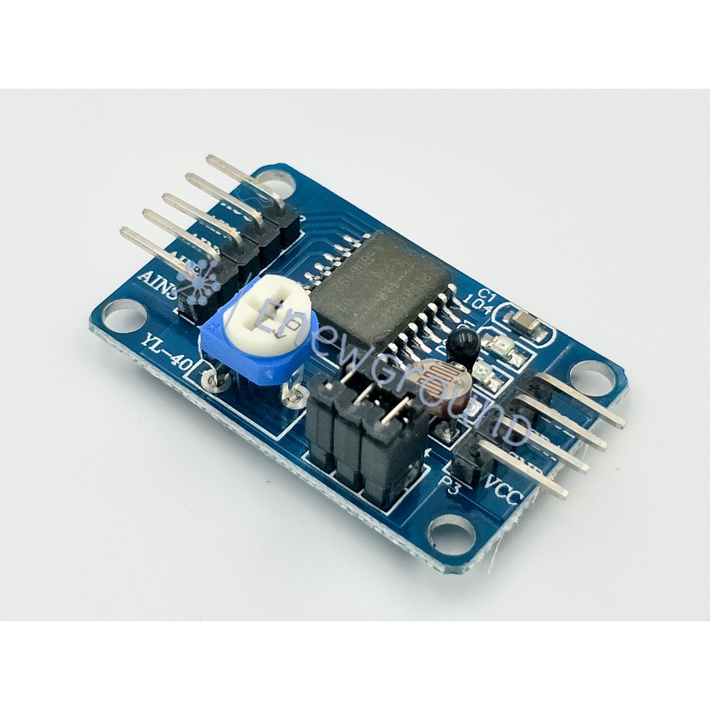 Analog-to/from-digital converter (YL-40, PCF8591, ADC 8 bits, DAC ...