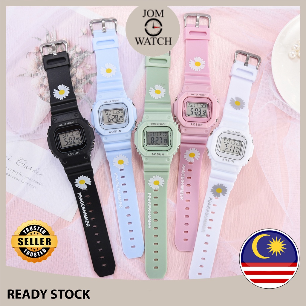 [JOM PROMOSI PANAS] HONHX Aosun Sports Flowers Watch Digital LED Men ...