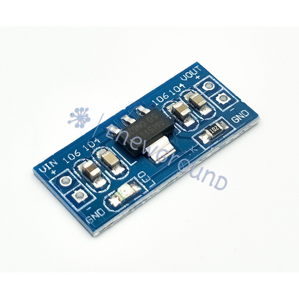 Voltage regulator module (AMS1117-5.0, 5.0 V) | Shopee Malaysia