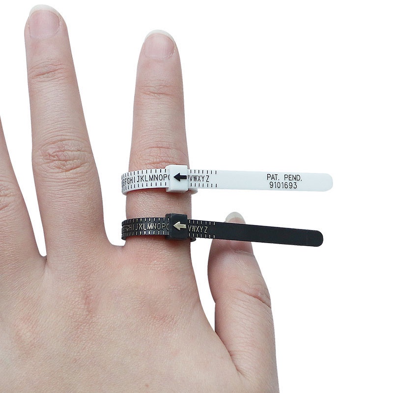 Ring Ruler Measurer/ Delicate Buckle Design Arrow Pointing Adjustable ...