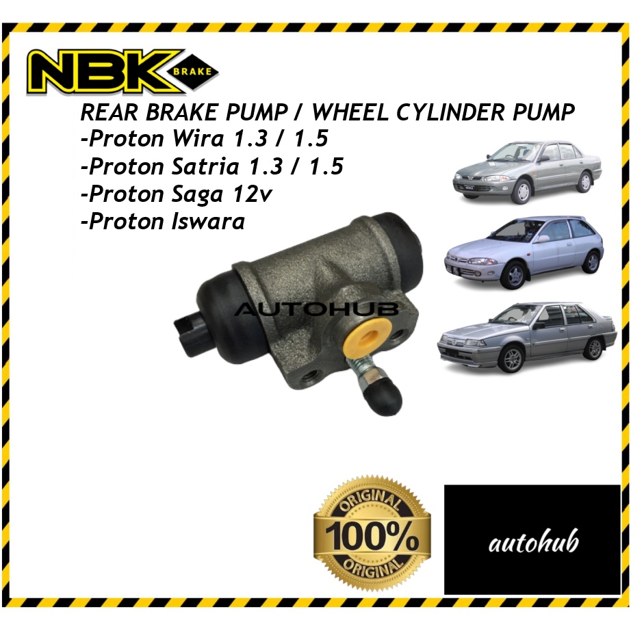 (100% ORIGINAL) NBK Saga 12v Iswara Wira 1.3 1.5 Satria 1.3 1.5 Rear ...